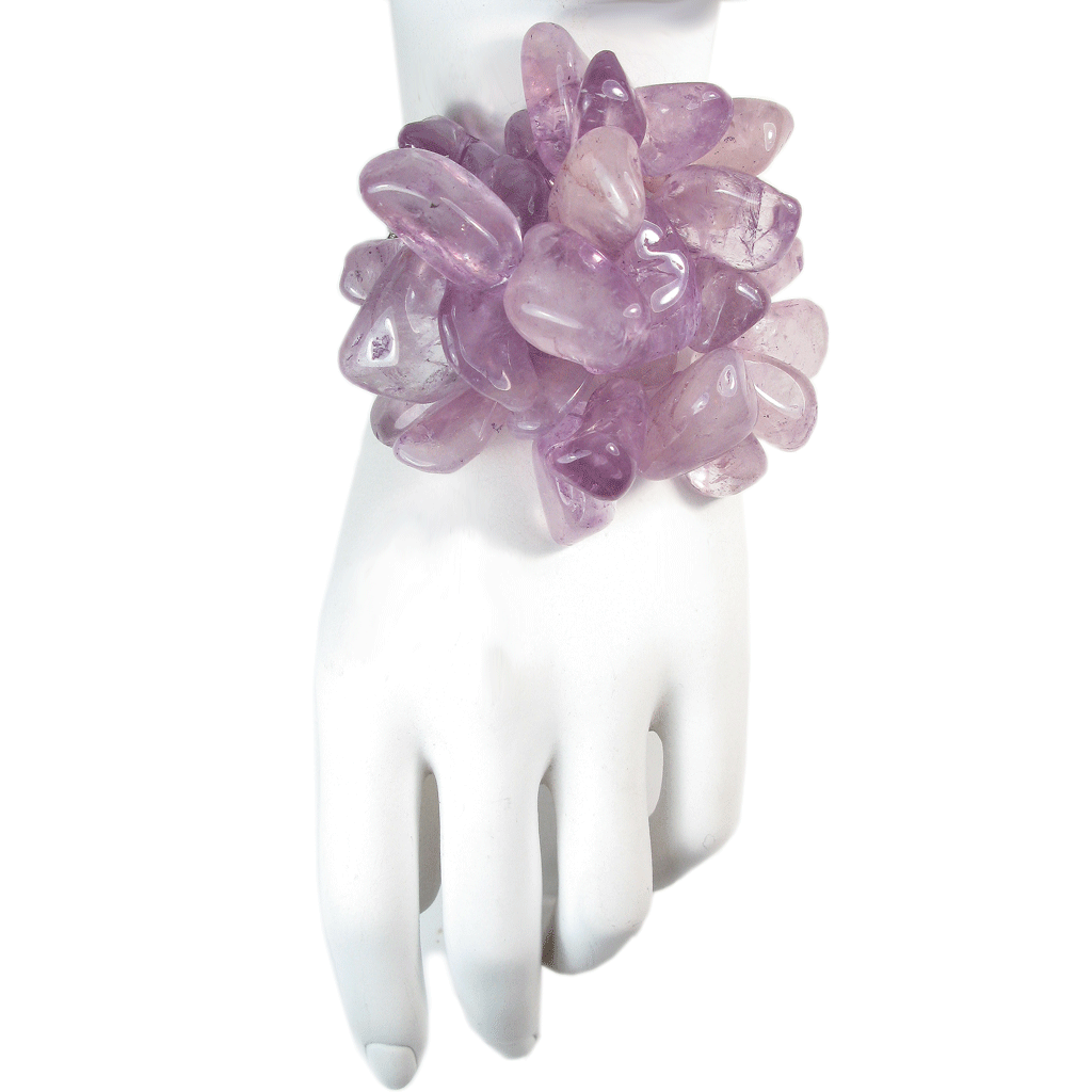 Amethyst Malibu Bloom Bracelet | Margaret Rowe Couture Jewelry